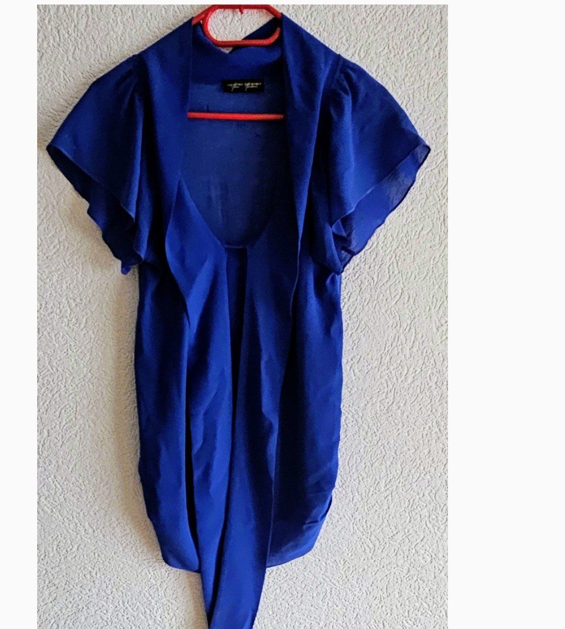 Tee-shirt élégant bleu manches courtes Tout Feu Femme (D'occasion) à ...