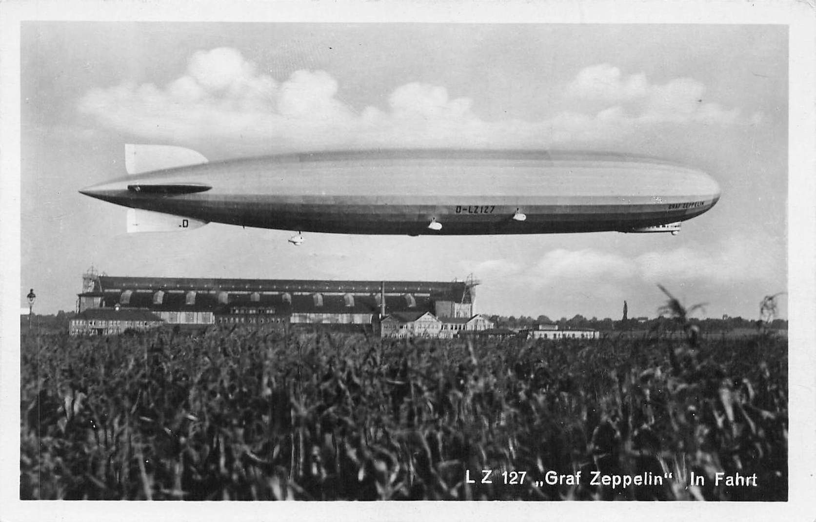 Graf Zeppelin LZ 127 – Das Luftschiff in Fahrt (Usato) a Biasca per CHF ...