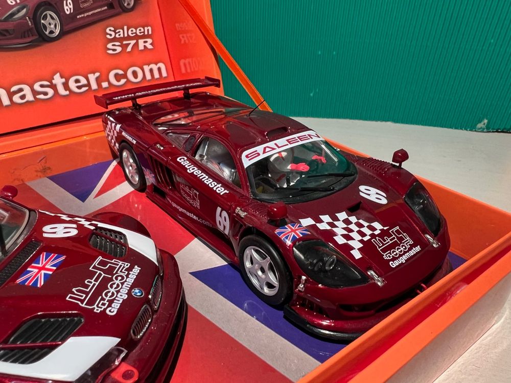 BMW M3 GTR & Saleen S7R SET «GAUGEMASTER SET» - FLY - NEU (Neu (gemäss ...