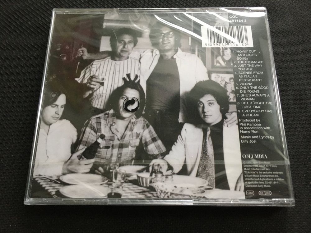 Billy Joel - The Stranger -CD- (Neu/Sealed) (Neu und originalverpackt ...