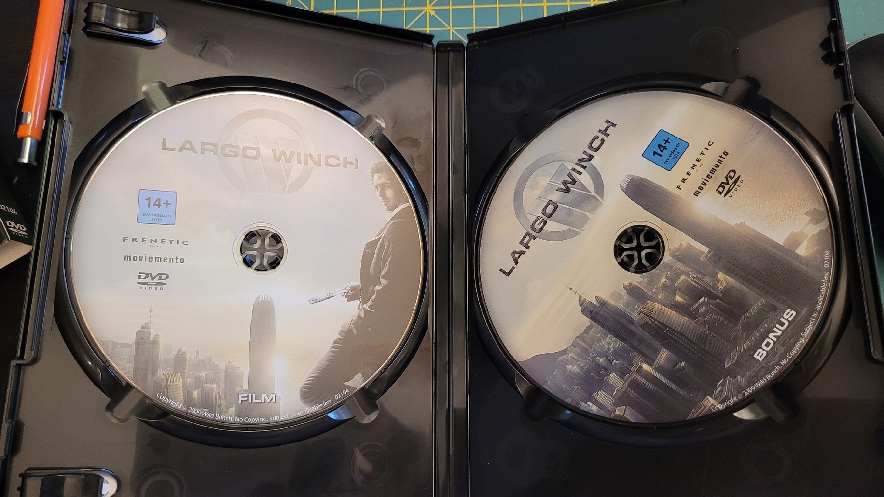 DVD Largo Winch Édition Spéciale - VO (EN/FR) et DE (D'occasion) à ...