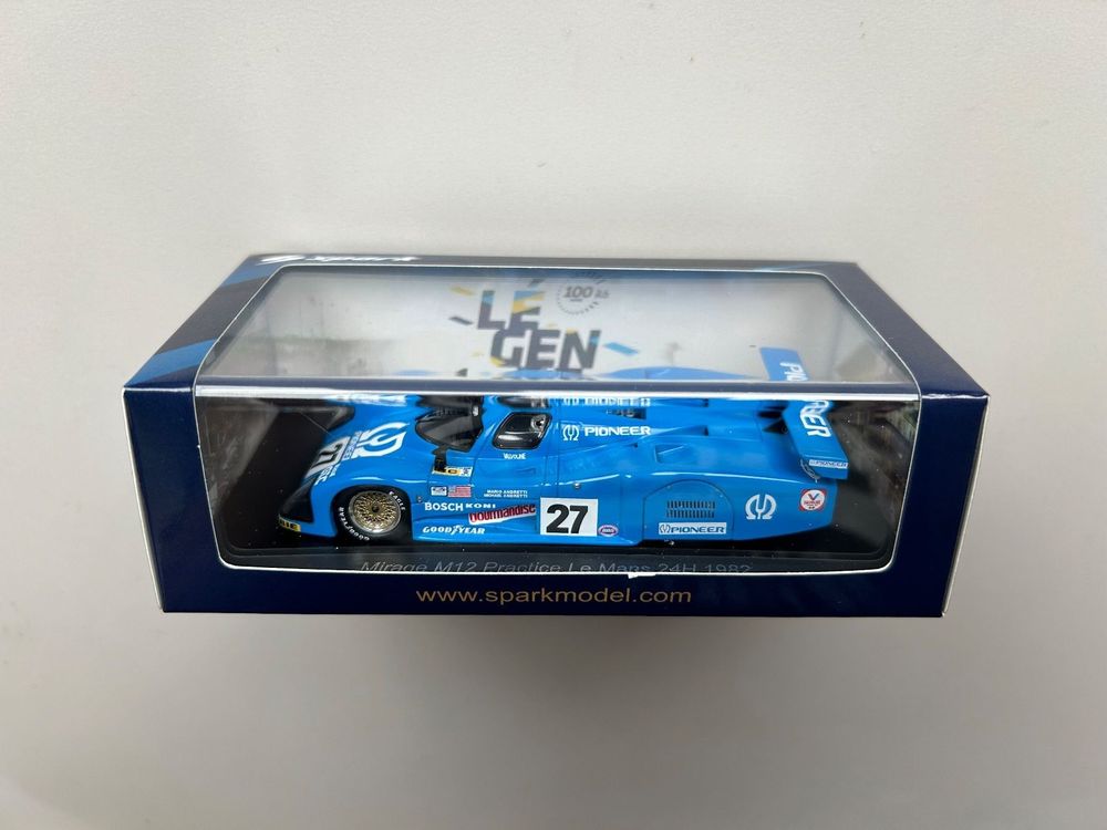 Mirage M12 Cosworth / Le Mans 1982 / Spark S9475 Neu/OVP (Neu und ...