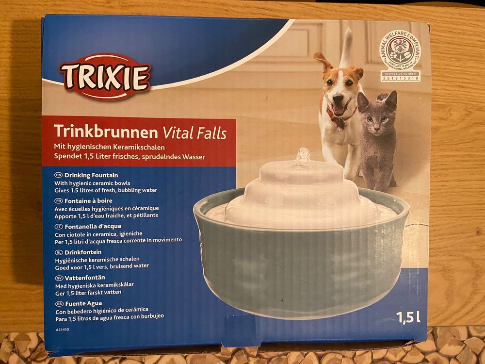Keramik Trinkbrunnen Trixie Vital Falls | Kaufen auf Ricardo