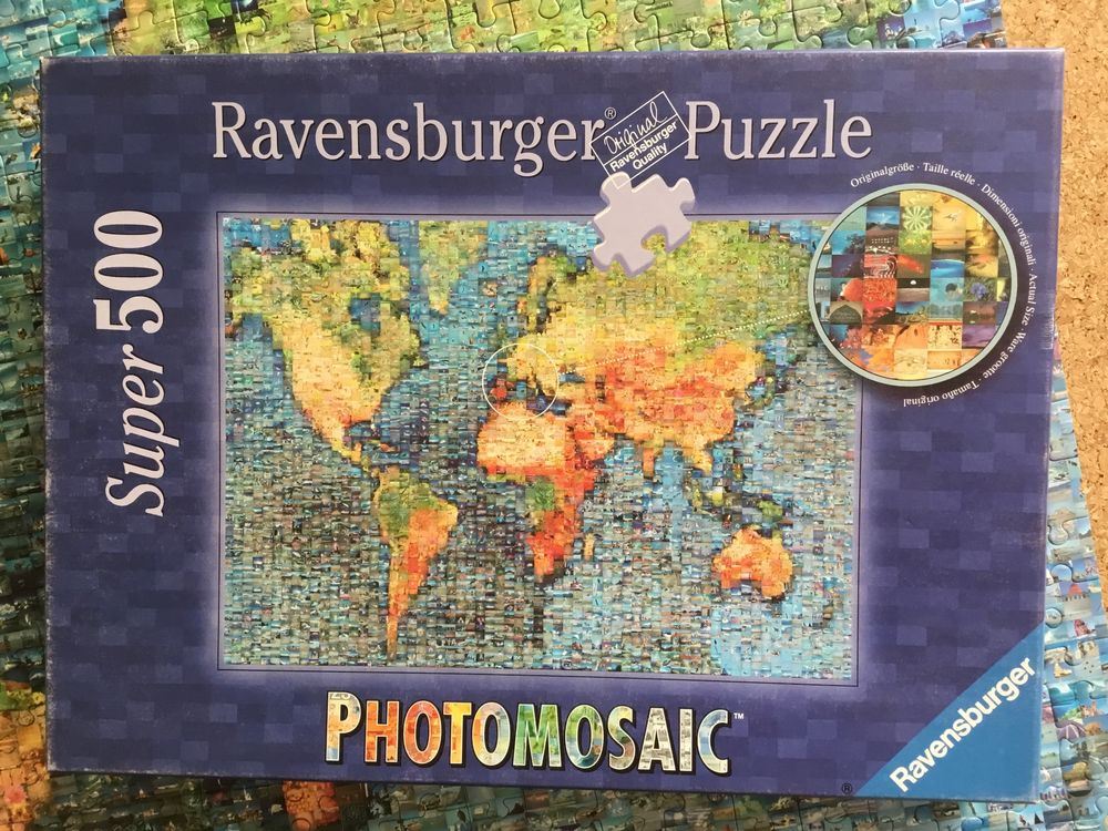 Ravensburger Puzzle Photomosaic Unsere Erde | Kaufen auf Ricardo