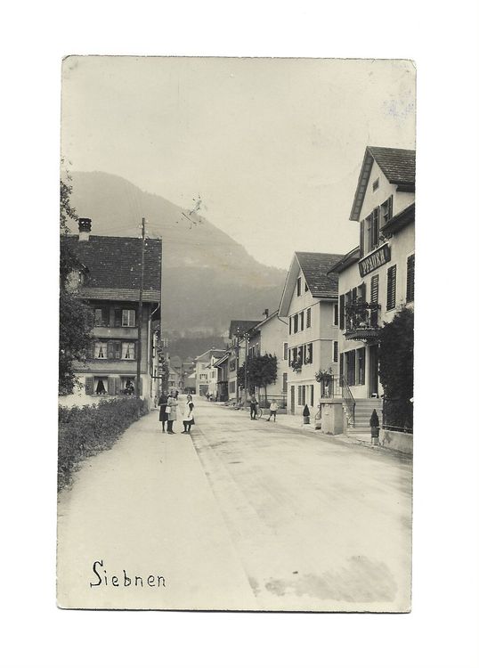 SIEBNEN / SZ Foto Ansichtskarte (Gebraucht) in Allschwil für CHF 13 – mit Lieferung auf Ricardo ...
