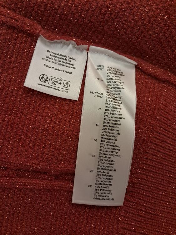 Taylor Swift - Cardigan Showgirl - M/L (Neu (gemäss Beschreibung)) in ...