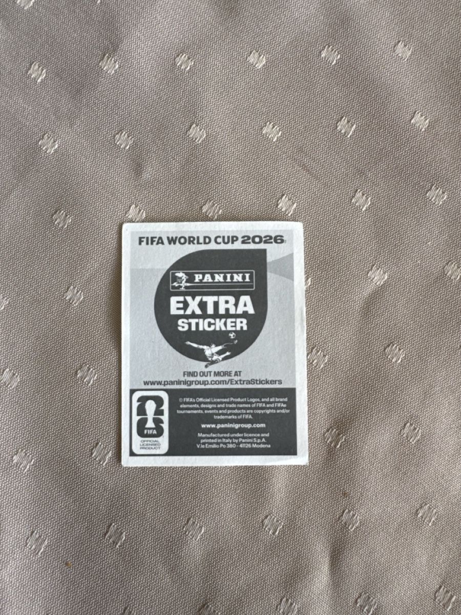 Ronaldo WM 2026 Panini Extra Sticker Bronze (Neu (gemäss Beschreibung ...