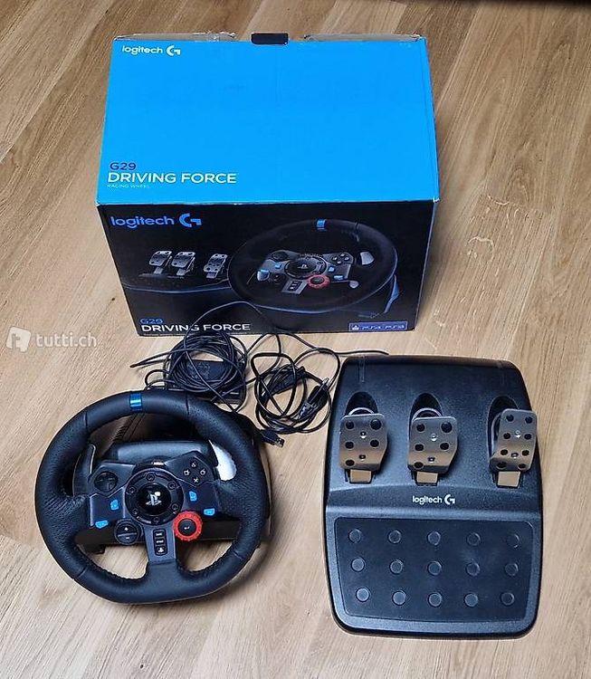 Logitech G29 Driving Force Lenkrad für PlayStation und PC (Gebraucht ...