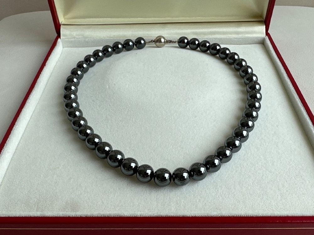 Hämatit Halskette mit 925 Silber (Neu (gemäss Beschreibung)) in Lausen für CHF 19.95 – mit ...