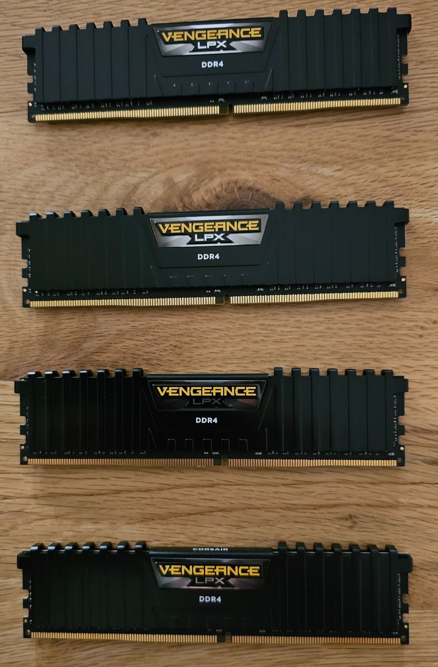 Corsair Vengeance LPX, 32GB (4x8GB) DDR4 3200MHz RAM-Kit (Gebraucht) in ...