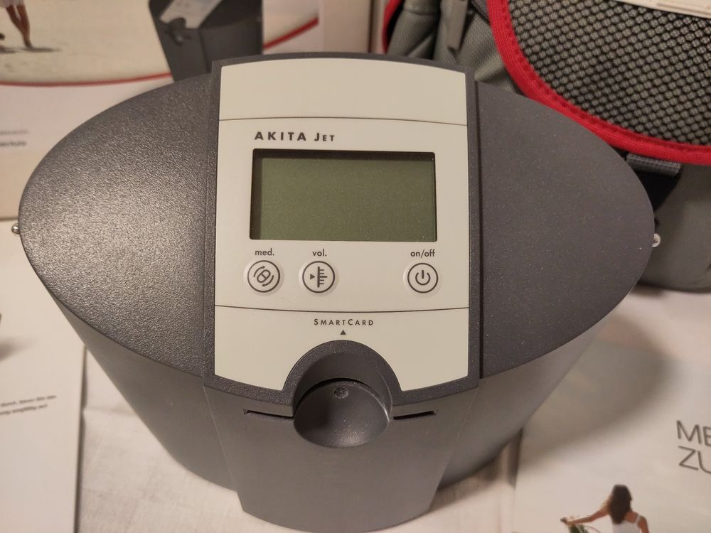 Vectura - Akita Jet Inhalationssystem mit Tasche | Kaufen auf Ricardo