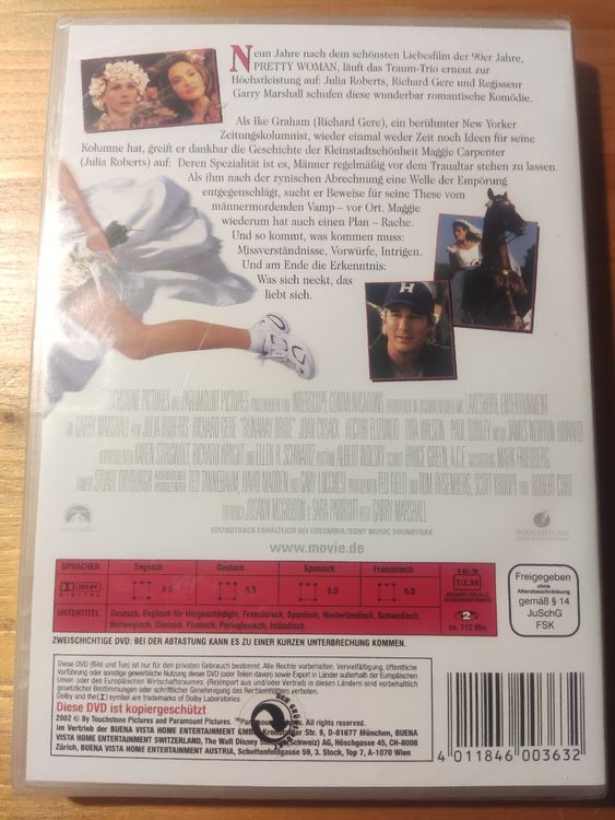 Die Braut die sich nicht traut (DVD) NEU und OVP (Gebraucht) in Oberembrach für CHF 6 – mit ...