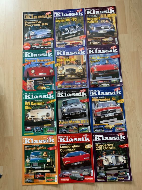Motor Klassik Ausgaben 1998 (Gebraucht) in Niederteufen für CHF 1 – mit Lieferung auf Ricardo kaufen