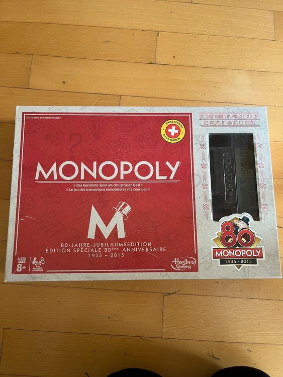 Monopoly Swiss Edition (Gebraucht) in Merligen für CHF 10 – mit Lieferung auf Ricardo kaufen