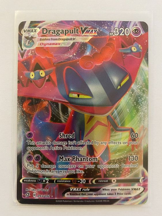 Pokemon Dragapult VMax 093/192 Rebell Clash EN (Neu (gemäss Beschreibung)) in Elgg für CHF 4 ...