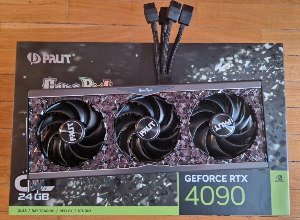 Palit GeForce RTX 4090 GameRock 24GB GDDR6X Grafikkarte | Kaufen auf ...