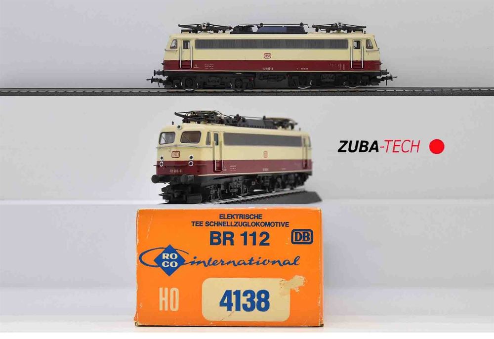 Roco 4138 E-Lok BR 112 DB H0 GS OVP (Gebraucht) in für CHF 23.5 – mit ...