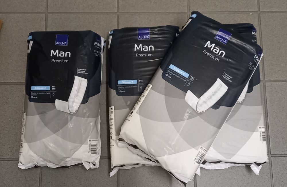*ABENA MEN - SLIPEINLAGEN* PREMIUM/3 X 20/1 X L.ANGEBR./NEU (Gebraucht ...