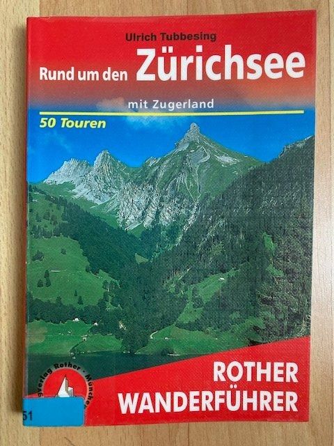 Rother Wanderführer - Rund um den Zürichsee, mit Zugerland | Kaufen auf Ricardo