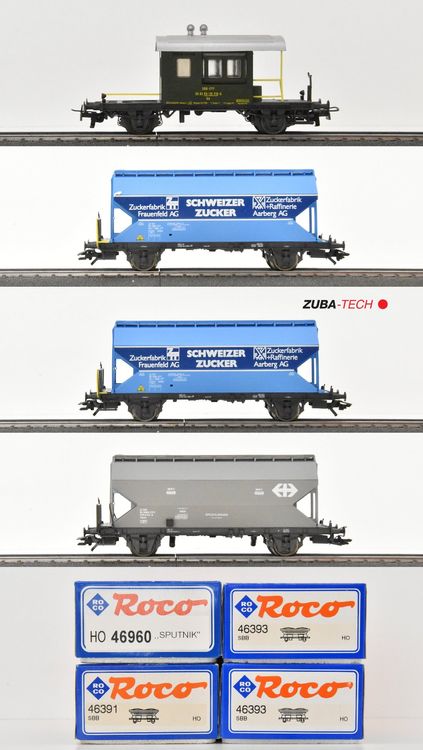 Roco 4x Güterwagen der SBB H0 WS mit OVP (Gebraucht) in St. Gallen für CHF 31 – mit Lieferung ...