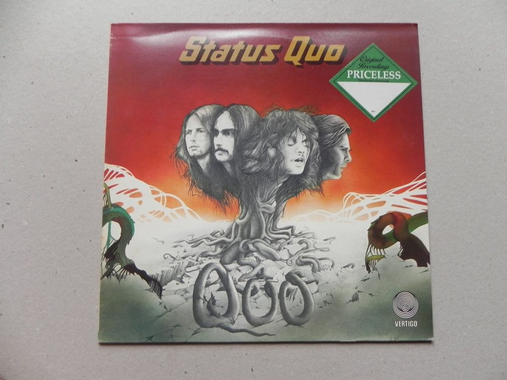 LP Engl. Hardrock Rock Band Status Quo 1974 "Quo" (Gebraucht) in Siebnen für CHF 17 – mit ...