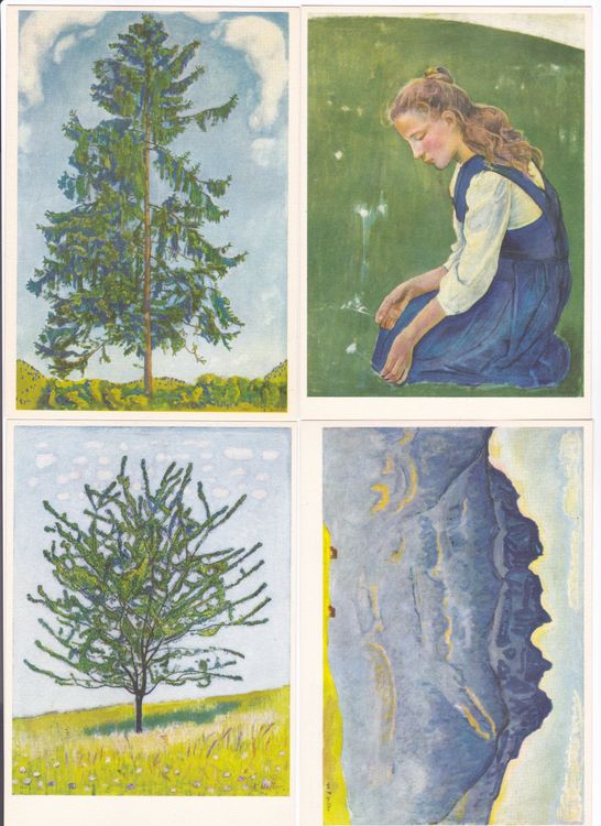 Pro Infirmis Set Ferdinand Hodler 4 AK + Originalbeilagen (Neu (gemäss Beschreibung)) in Basel ...