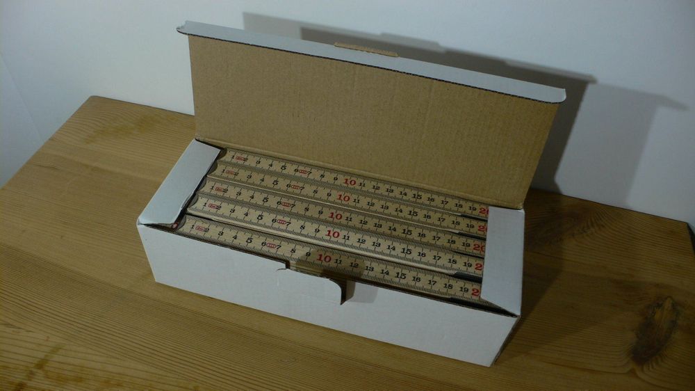10 x Doppelmeter, Gliedermeter aus Holz (Neu und originalverpackt) in Windisch für CHF 33 – mit ...