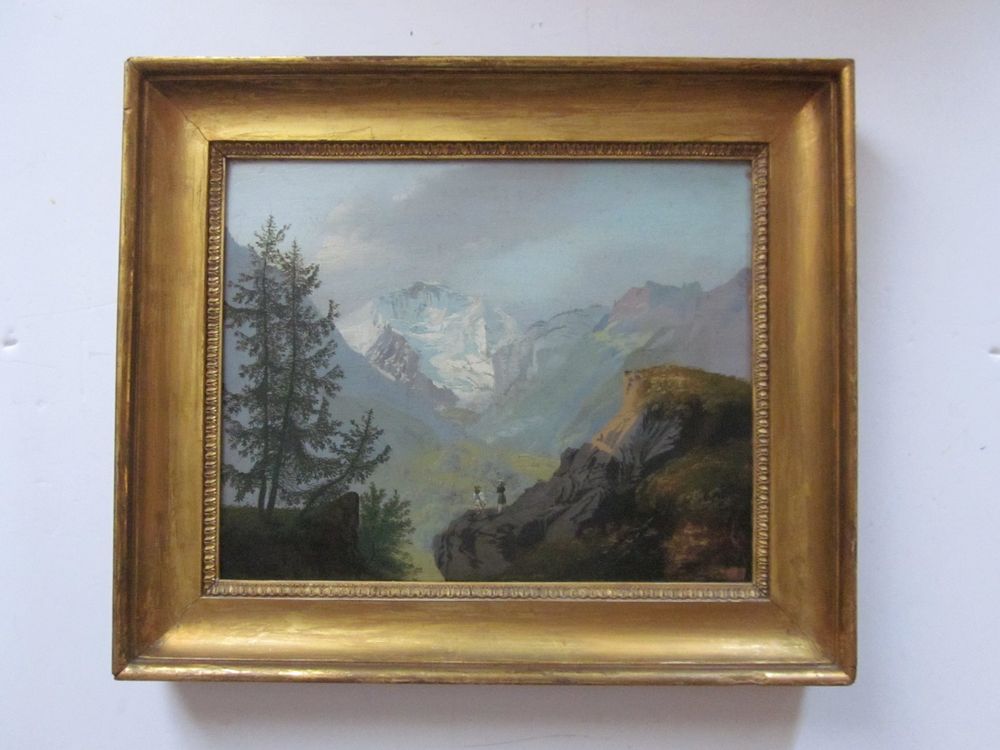Vedute 19.Jahrhundert MIT JUNGFRAU OEL auf HOLZ GEMALT (Gebraucht) in Herzogenbuchsee für CHF ...