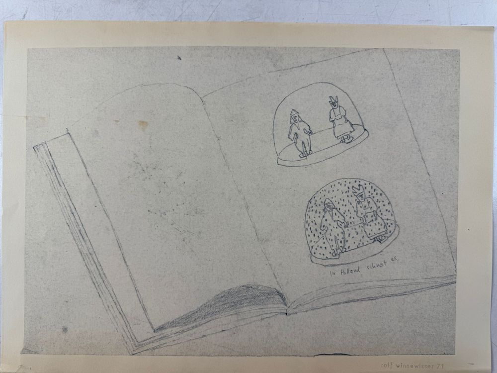 Rolf Winnewisser (1949) Grafik mit Stempel (Gebraucht) in Neuhausen am Rheinfall für CHF 10 ...