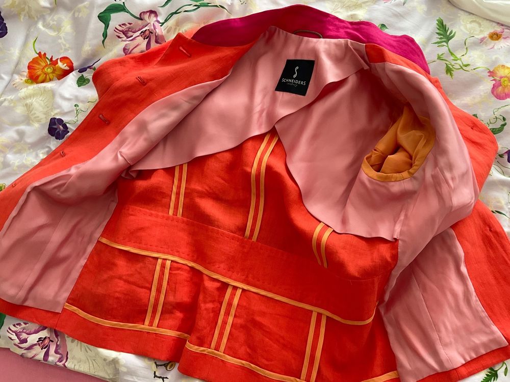 SCHNEIDERS Salzburg 100% Leinen Jacke Blazer Gr 38 Neuwertig (Neu (gemäss Beschreibung)) in ...