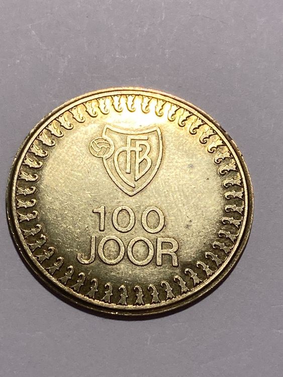 FC Basel,100 Johr Medaille, 5 Frangge, (Gebraucht) in für CHF 13.5 ...