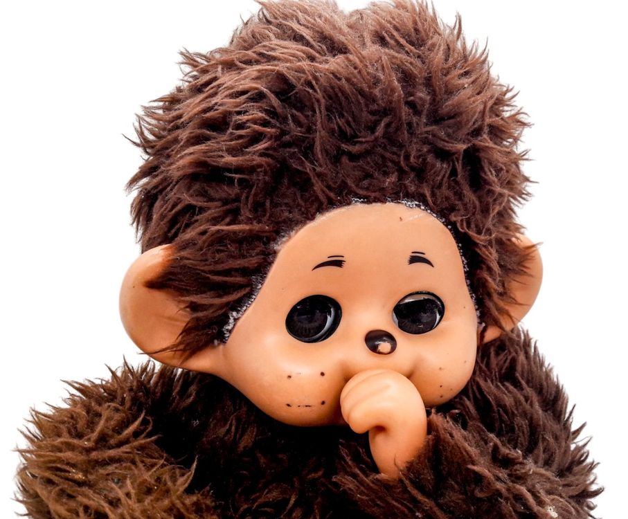 Monchhichi Kiki 35 cm vintage 70s' Jimmy Toho Bussan Daisuke (Gebraucht) in Tavannes für CHF 59. ...
