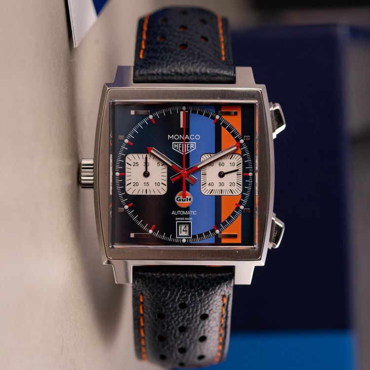 Erstaunlich Tag Heuer Monaco Gebraucht Ebenbild