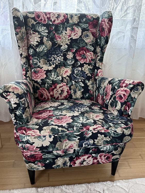 Ikea Ohrensessel Blumen