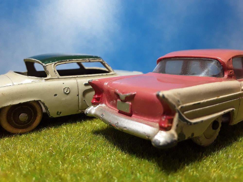 Dinky Toys _ Studebaker Commander 24Y _ Packard Clipper 180 (Gebraucht ...