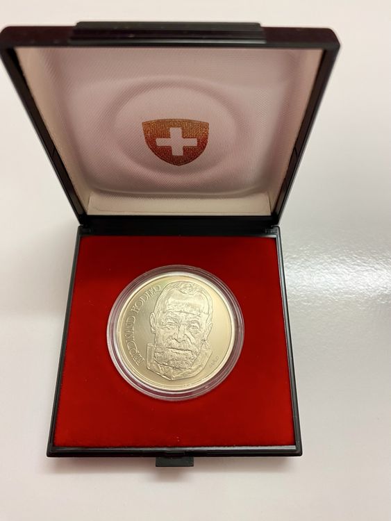 5 Franken Gedenkmünze 1980 - Ferdinand Hodler - Top! (Neu (gemäss ...