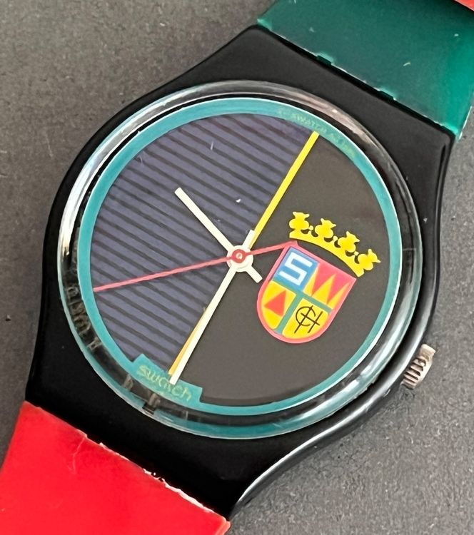 Swatch Sir Swatch GB111 1986 selten Rarität (Neu (gemäss Beschreibung ...