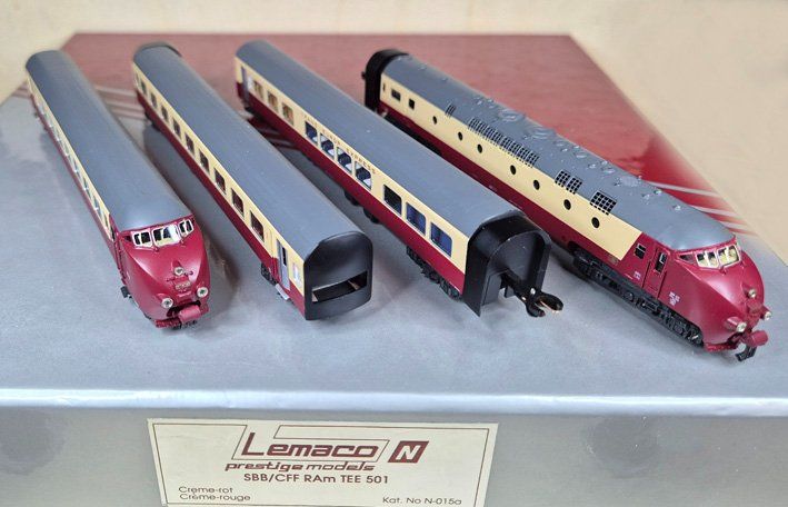 Lemaco, N-015a, Diesel Triebzug, TEE SBB RAm 501 (Neu und originalverpackt) in Zürich für CHF ...