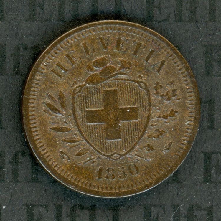 CHF___0.01 1850 -stgl 1 Rappen (Neu (gemäss Beschreibung)) in Widnau für CHF 340 – mit Lieferung ...
