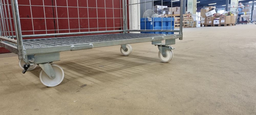 Transportwagen mit abnehmbaren Seitengitter 120 x 80 x 194cm (Gebraucht) in Diessenhofen für CHF ...