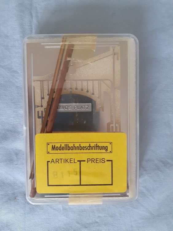 Spieht Bausatz Ladeprofile RhB Davos Platz/Furna (Neu (gemäss ...