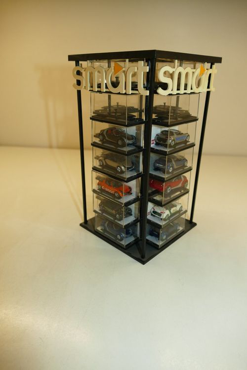 Busch H0: Smart Car Tower mit 17xFahrzeugen | Kaufen auf Ricardo