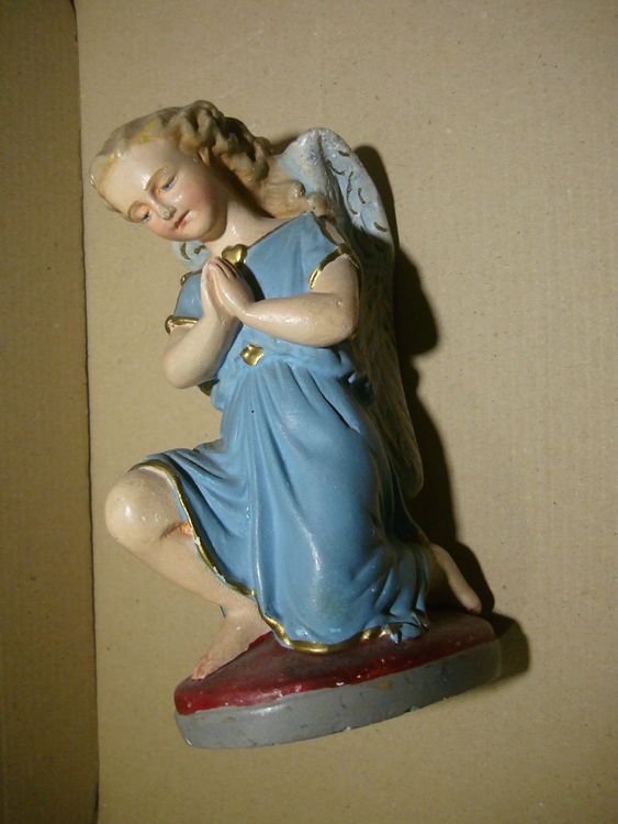 Figur - Engel - Gips - ALT | Kaufen auf Ricardo