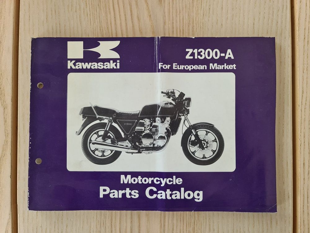 Kawasaki Z 1300 A Parts Catalog Z1300 Teilekatalog (Gebraucht) in Grabs ...
