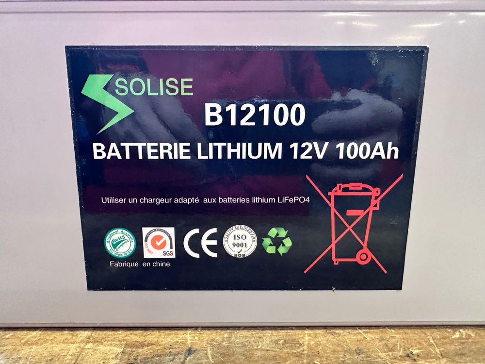 Solise 12.8V 100AH Lifepo4 Batterie (Gebraucht) in Kölliken für CHF 255 ...