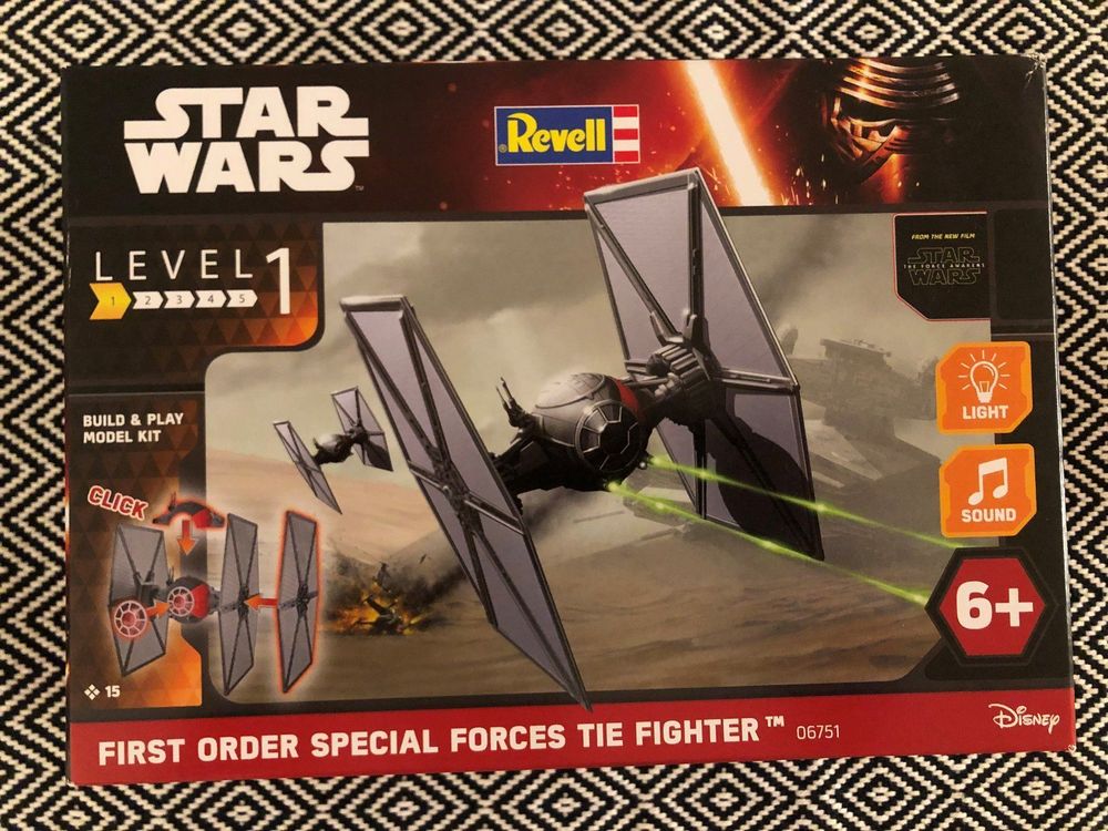 Star Wars First Order Special Forces Tie Fighter - Revell | Kaufen auf ...