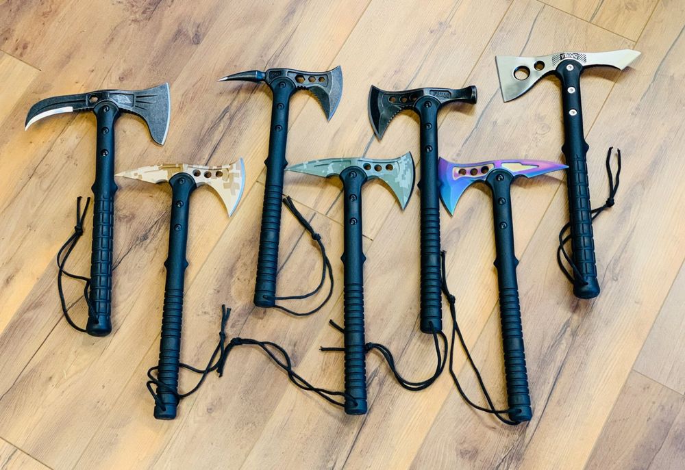 7 tlg. Outdoor AXT Messer Complete XXL Bundle 39cm NEU | Kaufen auf Ricardo