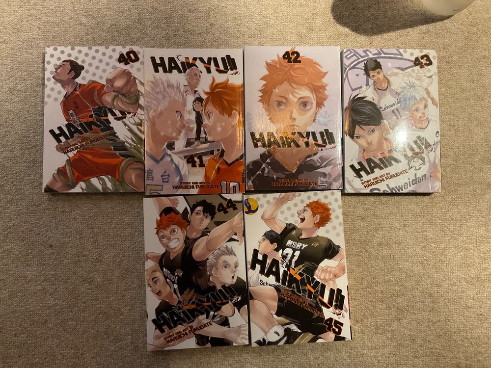 Haikyuu timeskip manga 40-45 (Neu (gemäss Beschreibung)) in Mönchaltorf ...