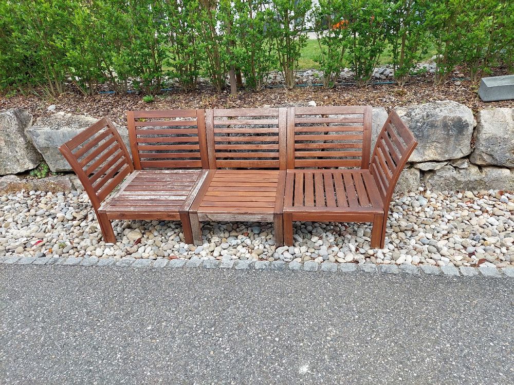 Fukappen Fur Holz Gartenbank