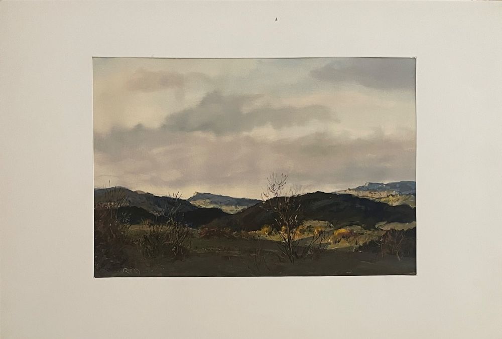 Rudolf Müller (1892-1972) Landschafts Gouasch Gemälde (Gebraucht) in Root für CHF 30 – mit ...